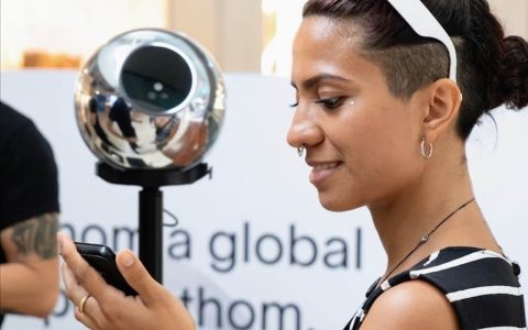 Orb: A device that verifies you are a unique human | Worldcoin Philippines